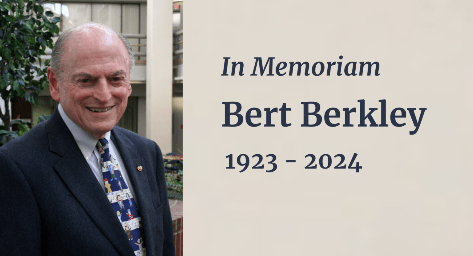 Remembering LINC founder and people's champion Bert Berkley - LINC
